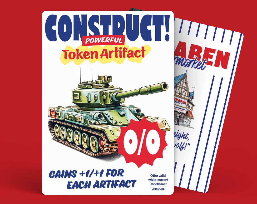 Construct Token X3 for Magic Thraben Supermarket TS14 - Etsy