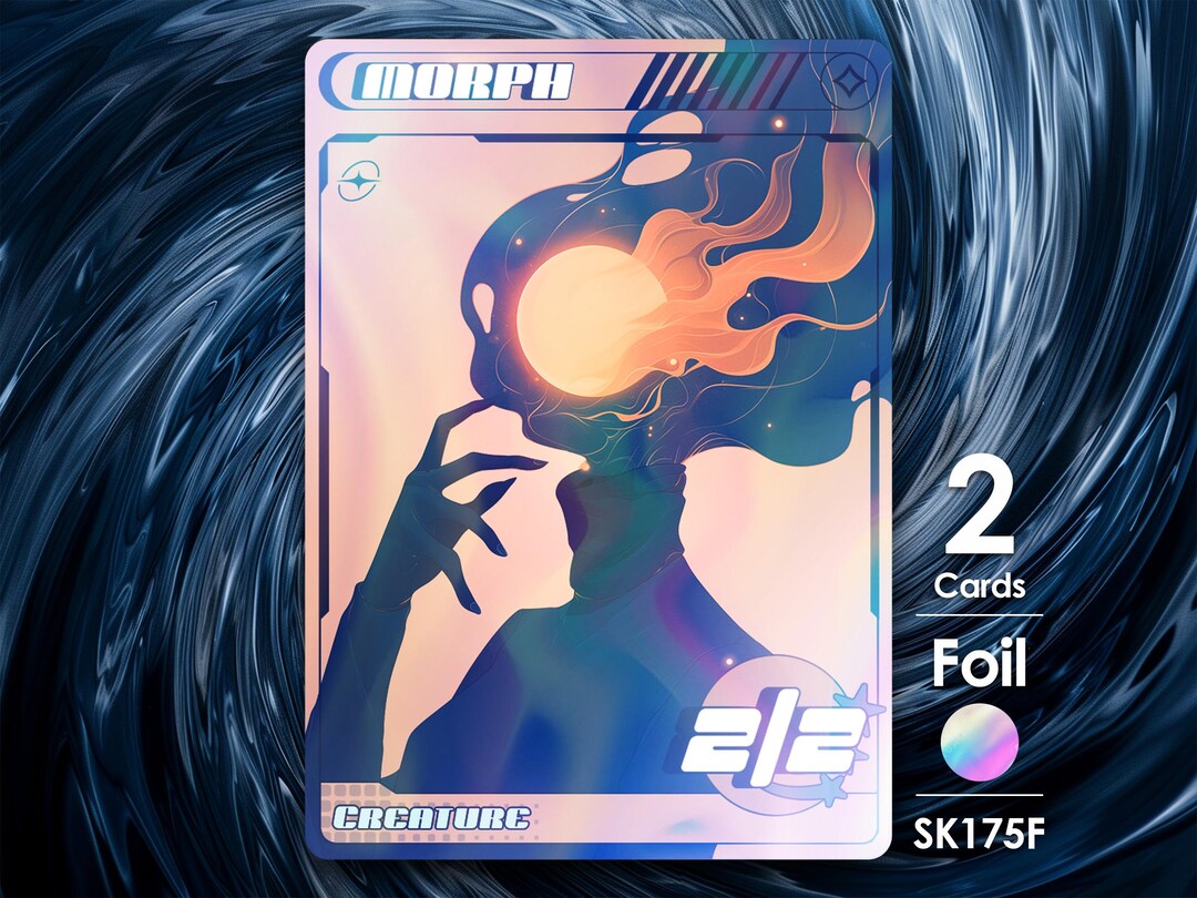 Morph Foil Tokens X2 for Mtg - Street Clans by Alfie SK175F - Etsy