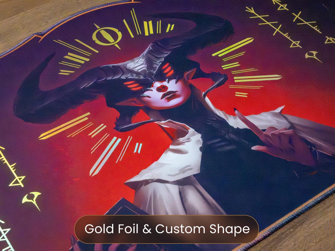 PREORDER the Whispering One Foil Playmat - Sheoldred Phyrexian - Custom ...