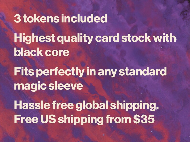 Pest 1/1 MTG Tokens X3 Alfie's Adventure AA67 - Etsy