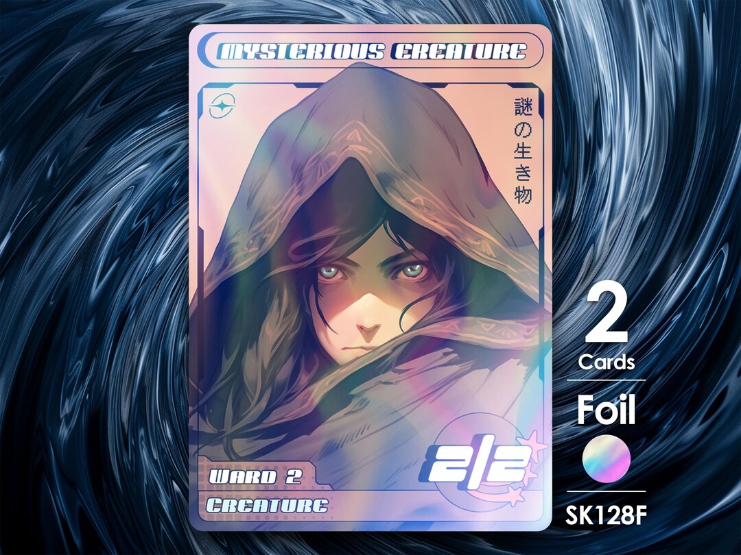 2x Mysterious Creature Foil Tokens for MTG - Street Clans by Alfie ...