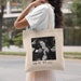 Balletcore Bow Coquette Aesthetic Cotton Canvas Tote Bag - Etsy