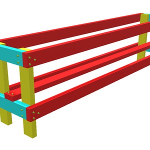 5 Gallon Bucket Planter Rack for 6 Buckets - Etsy