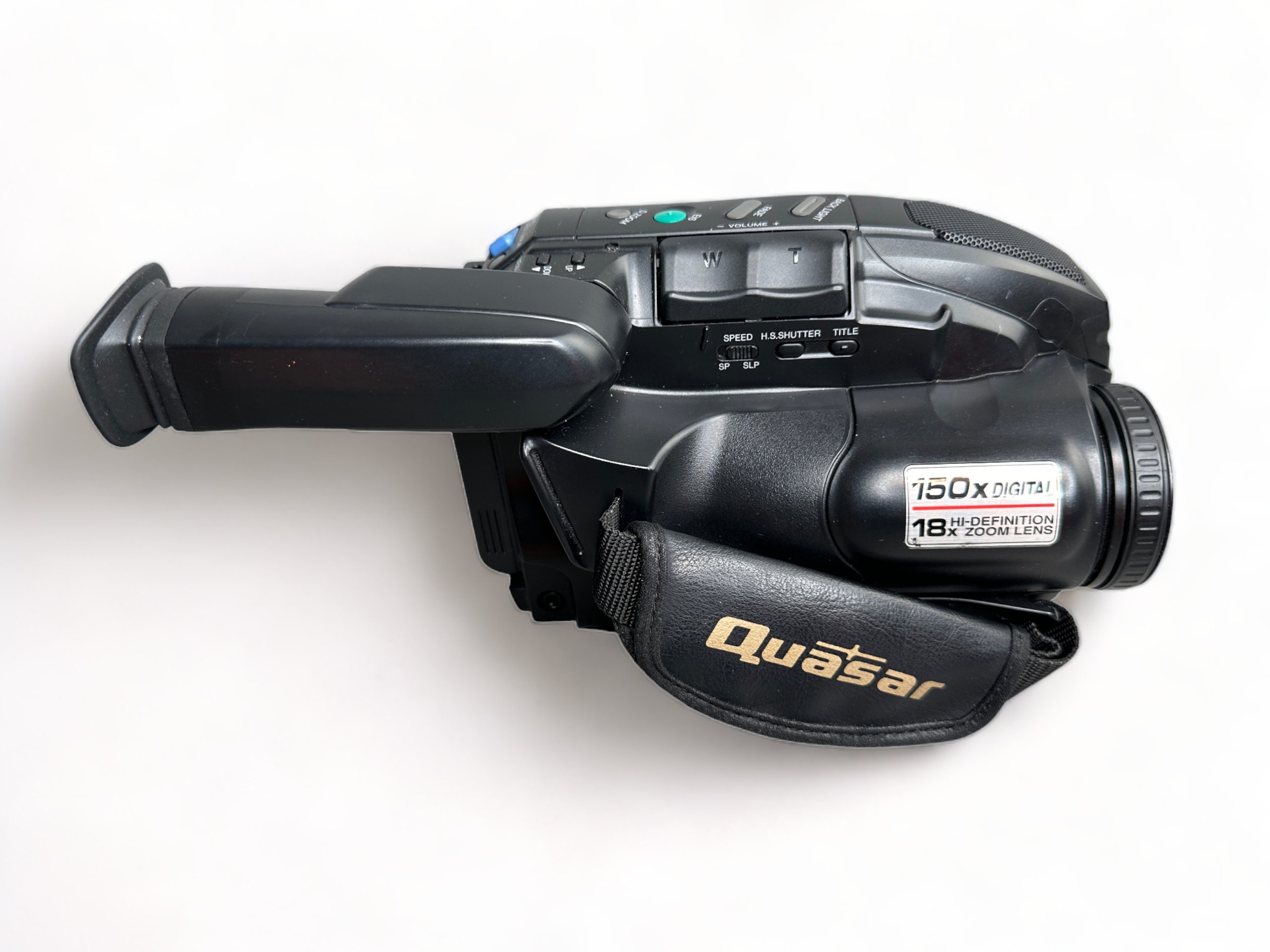 Quasar Panasonic VHS-C Camcorder Bundle With New Battery Case Cables - Etsy