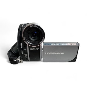 Sony Handycam Mini DVD Camcorder | DCR-DVD710 | New Battery, Bag,discs ...