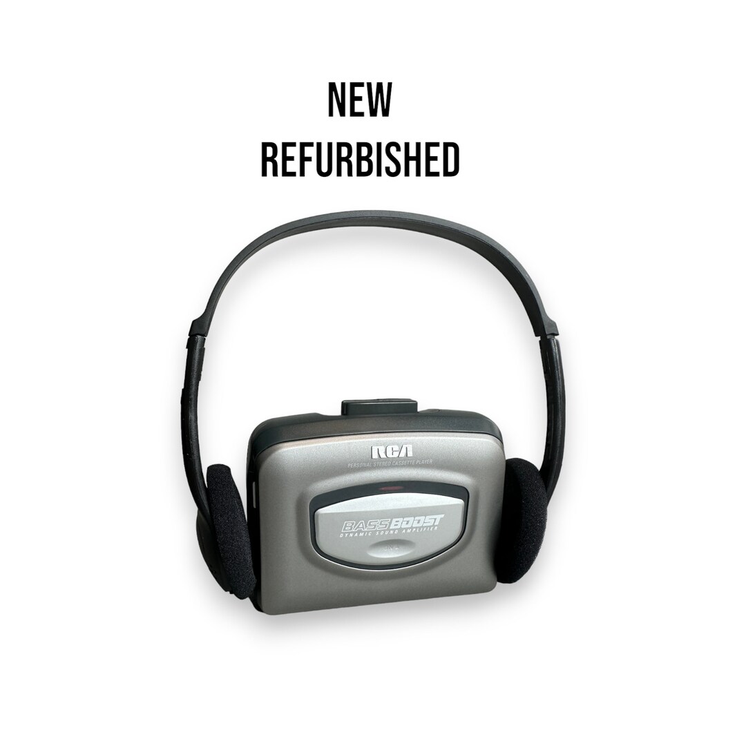 Portable Cassette Player Walkman Vintagey2k RCA With Bass Boost New ...