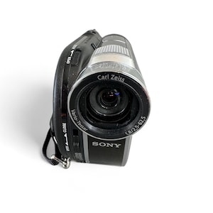 Sony Handycam DCR-DVD710 Mini DVD Disc Camcorder Hybrid New Battery ...