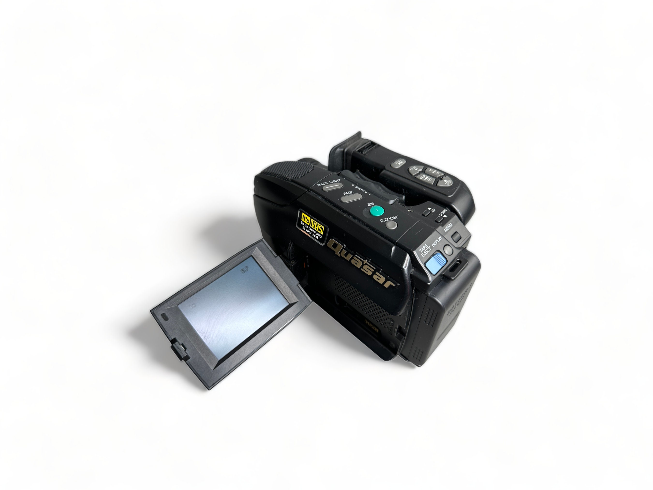 Quasar Panasonic VHS-C Camcorder Bundle With New Battery Case Cables - Etsy