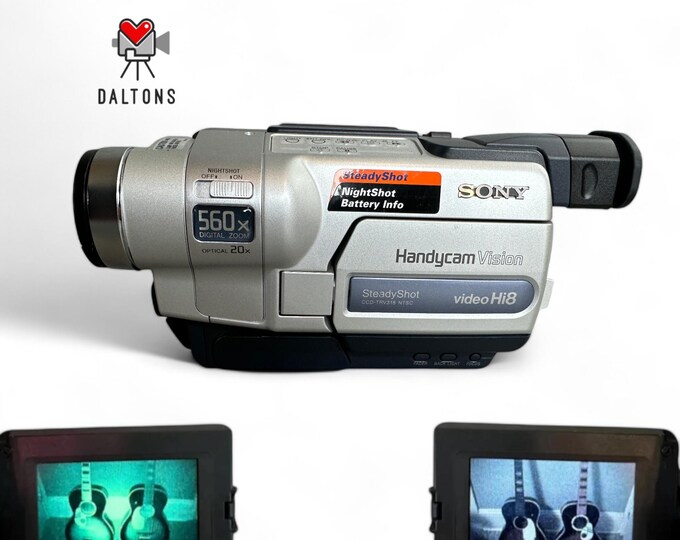 SONY Handycam Hi-8 Camcorder Complete Bundle With Night Shot CCD-TRV318 ...