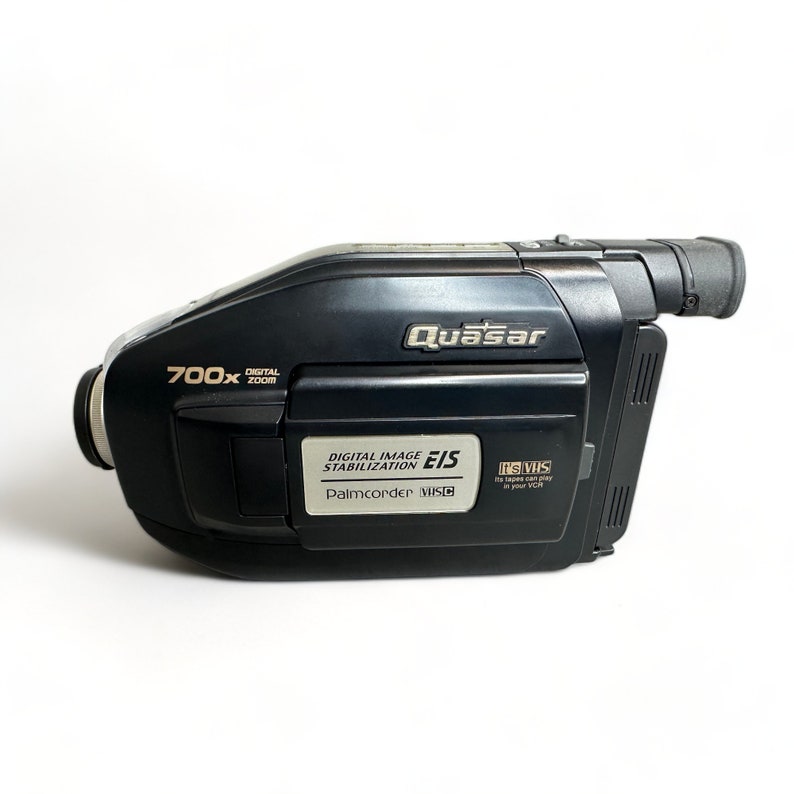 Quasar Panasonic VHS-C Camcorder Bundle With New Battery Case Cables ...