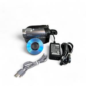 Sony Handycam DCR-DVD710 Mini DVD Disc Camcorder Hybrid New Battery ...