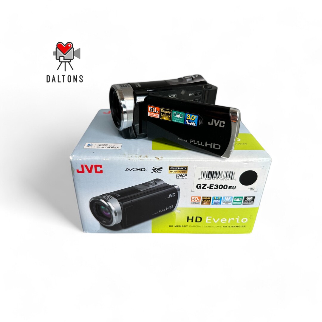 JVC Y2K Digital Camcorder Flash Media HD Everio GZ-E300 - Etsy