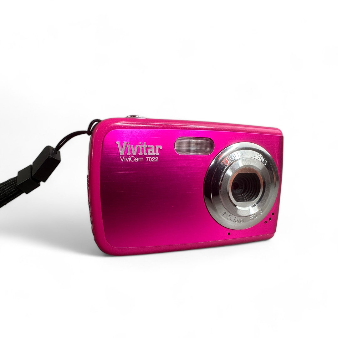 Vivitar Pink Digital Camera Vivicam 7.1MP With 8GB Memory Card Y2K - Etsy
