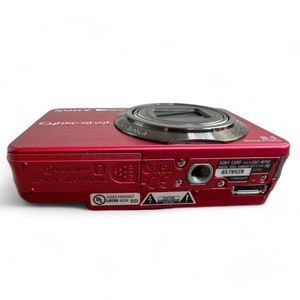 Sony Cyber-shot DSC-W150 8.1MP Digital Camera Red Steady Shot Take Y2K ...