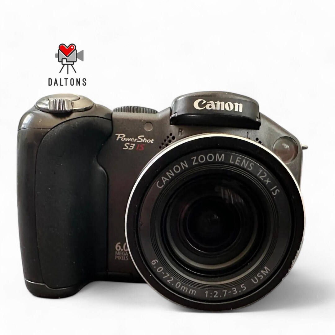 Canon Powershot S3 IS Digital Camera 6MP - Etsy