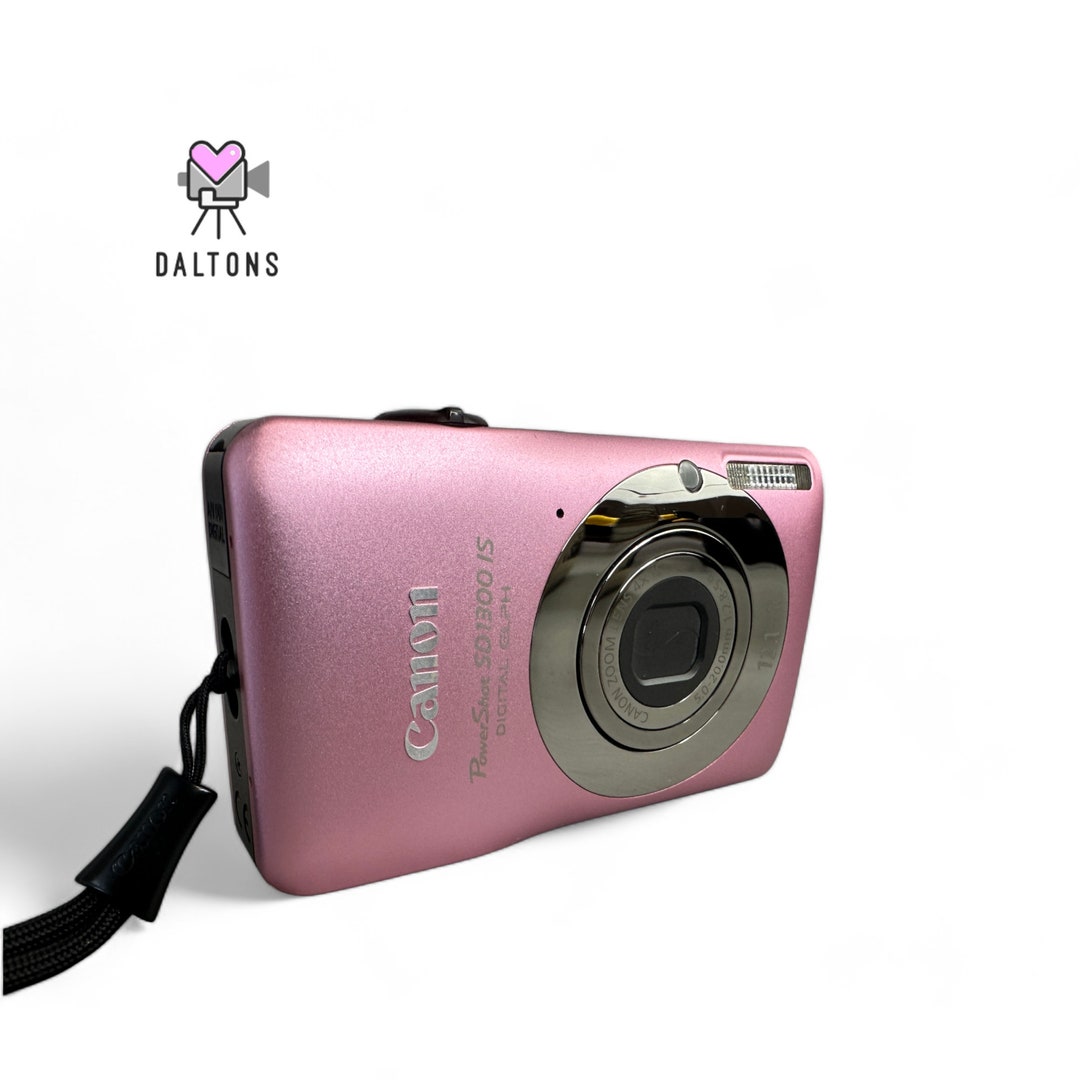 Canon Powershot SD1300 IS Pink Digital Camera 12.1 Mp 4x Zoom - Etsy