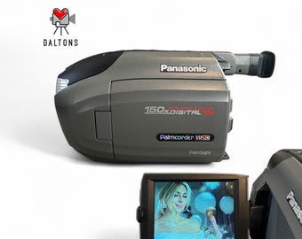 Panasonic VHS-C Camcorder PV-L680D Palmcorder Bundle + Case, New ...