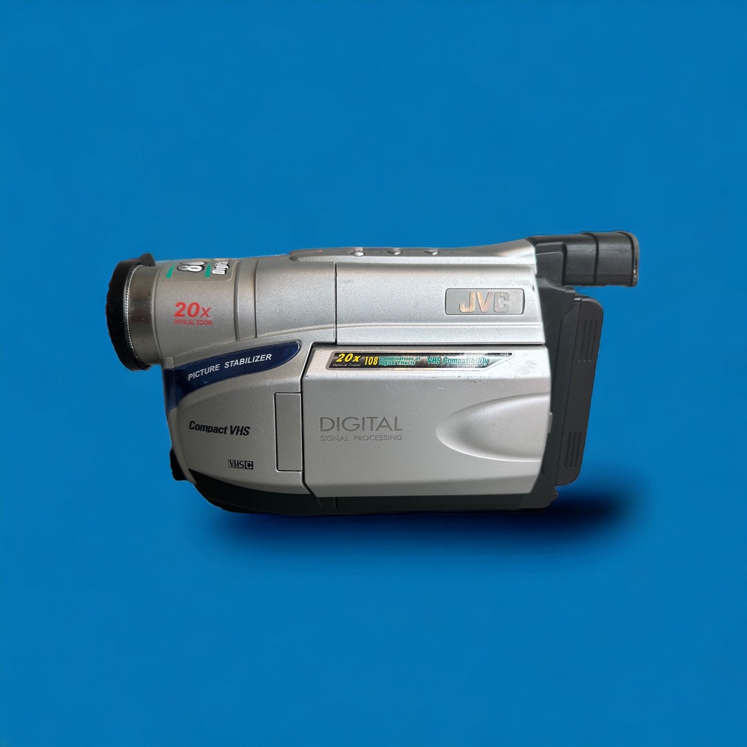 VHS-C Camcorder JVC Bundle With New Batterycables Tested and - Etsy