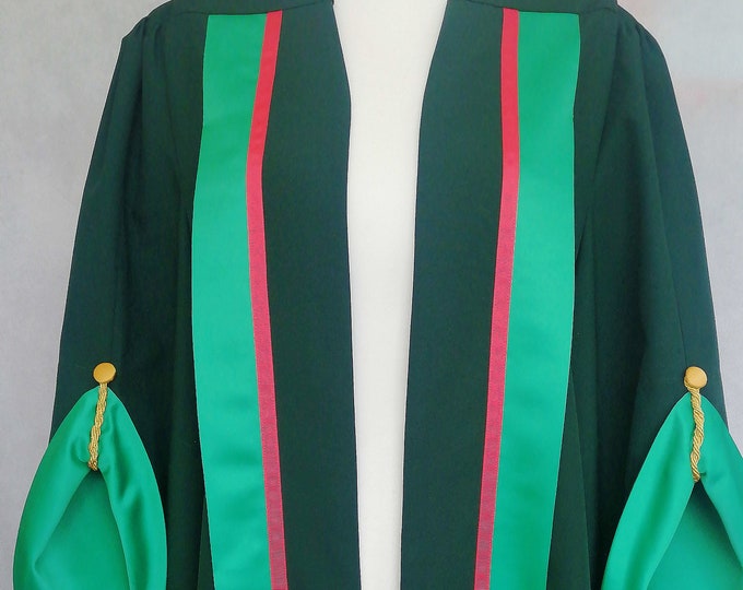 University of Leeds PHD Graduation GOWN ONLY, Luxury University of ...