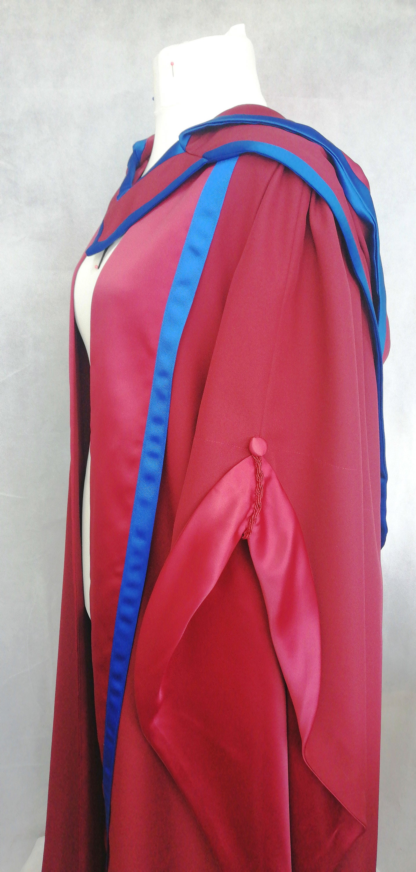 University of London PHD Graduation Set, UOL Phd Bespoke Robes, Made to ...