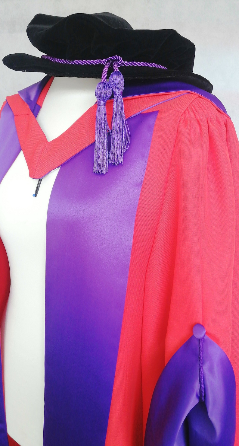 University of London MD Graduation Gown Set, UOL Doctor of Medicine ...