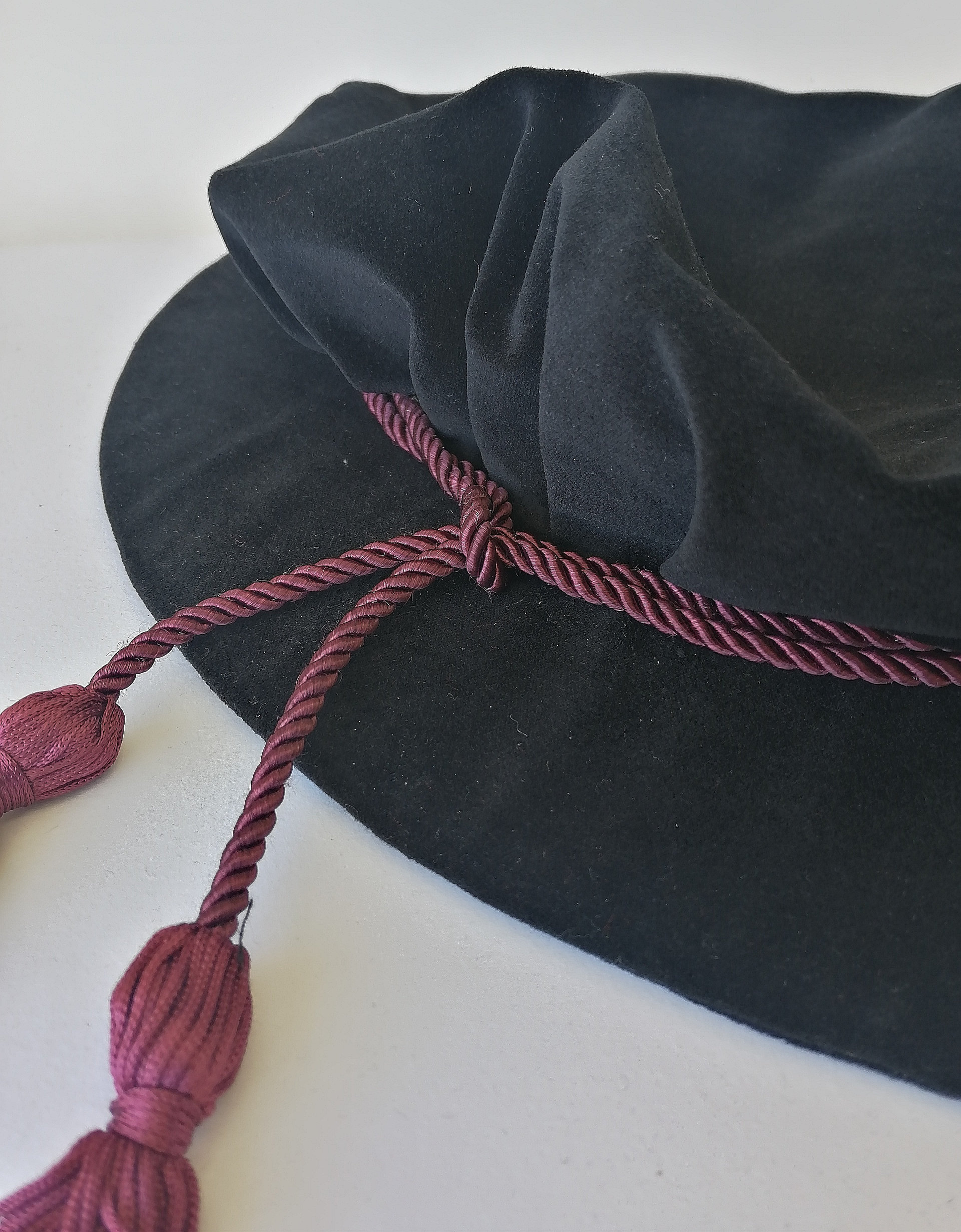 Phd Velvet Doctoral Bonnet, High Quality Doctoral Bespoke Graduation ...