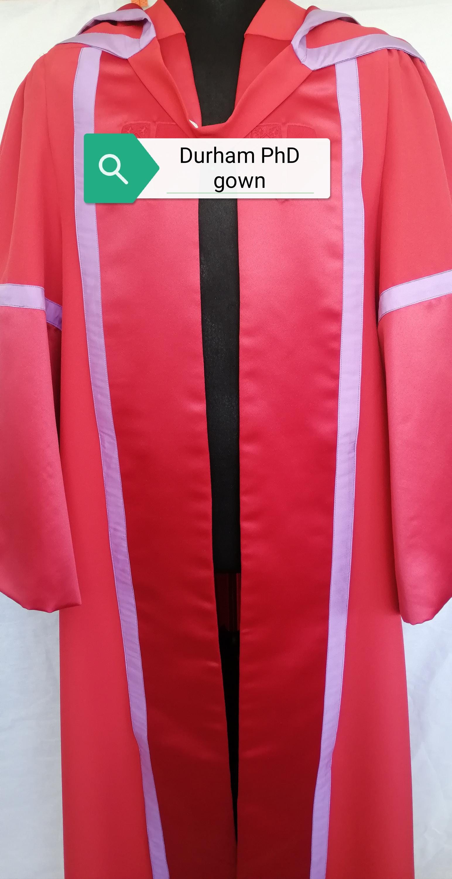 Durham University Phd Graduation Gown, Durham University Doctoral ...