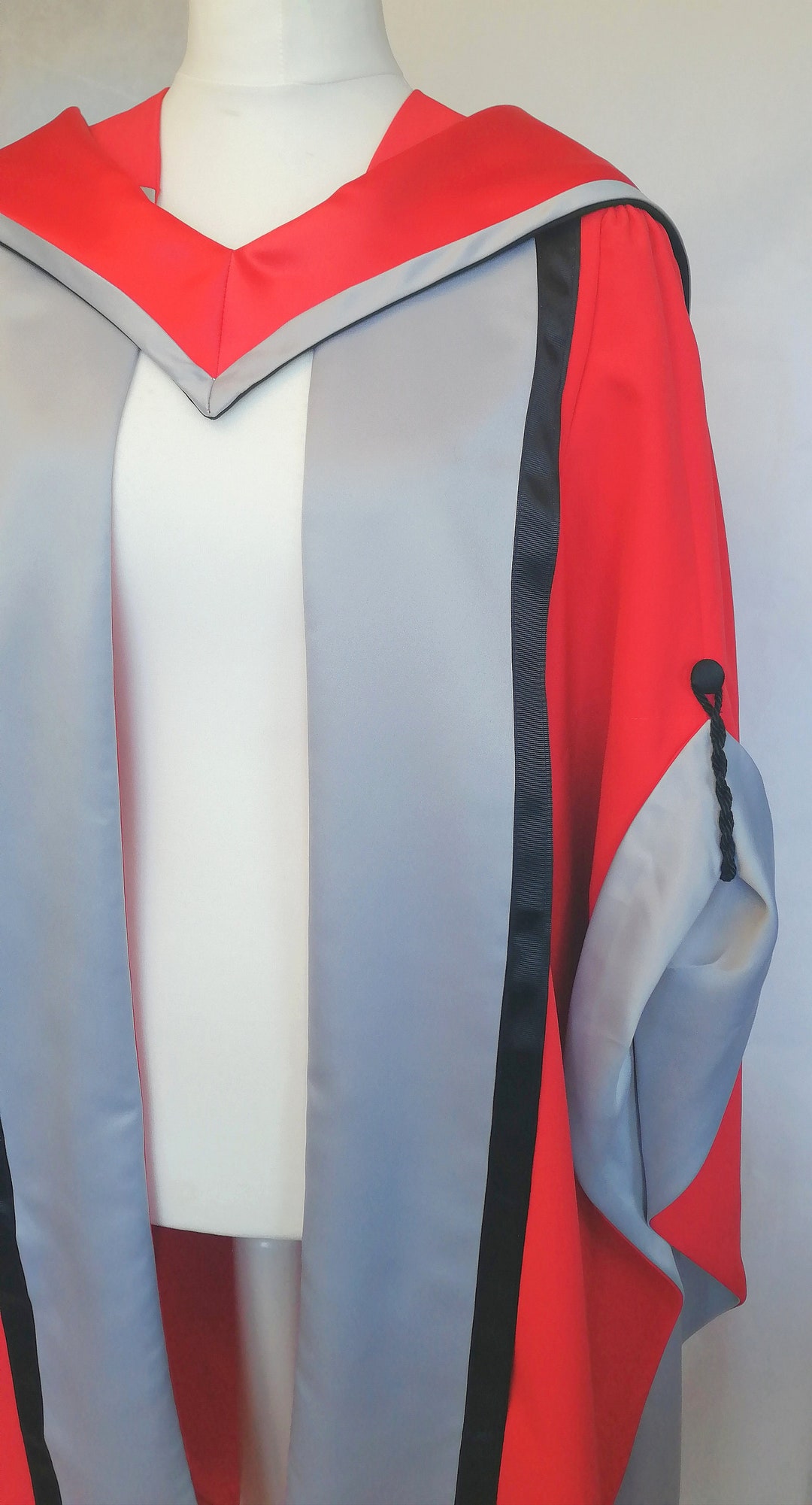 Teeside University Phd Graduation Gown and Hood Luxury - Etsy