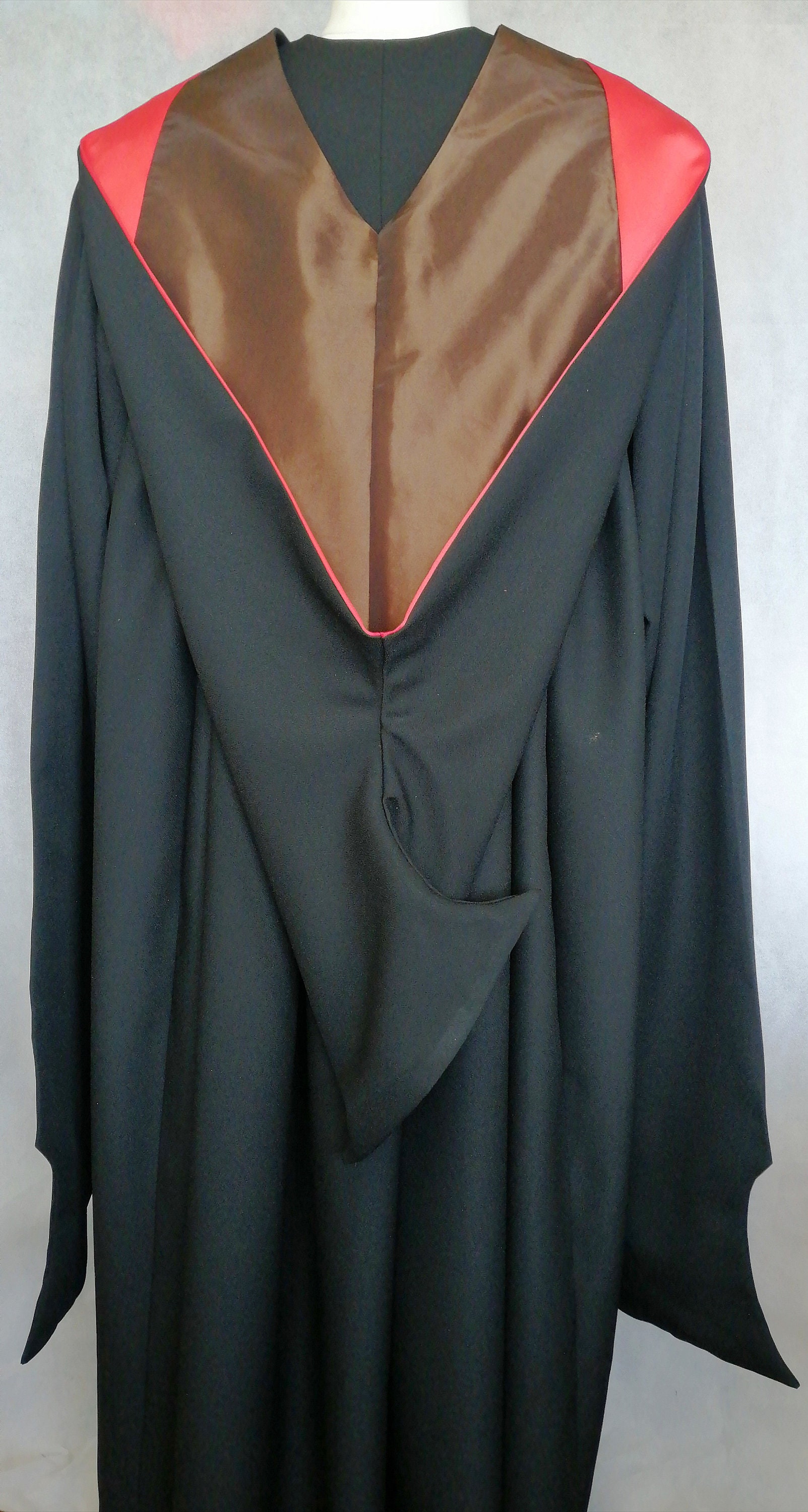 Edinburgh Phd Graduation Gown, Hood and Hat, Luxury University of ...