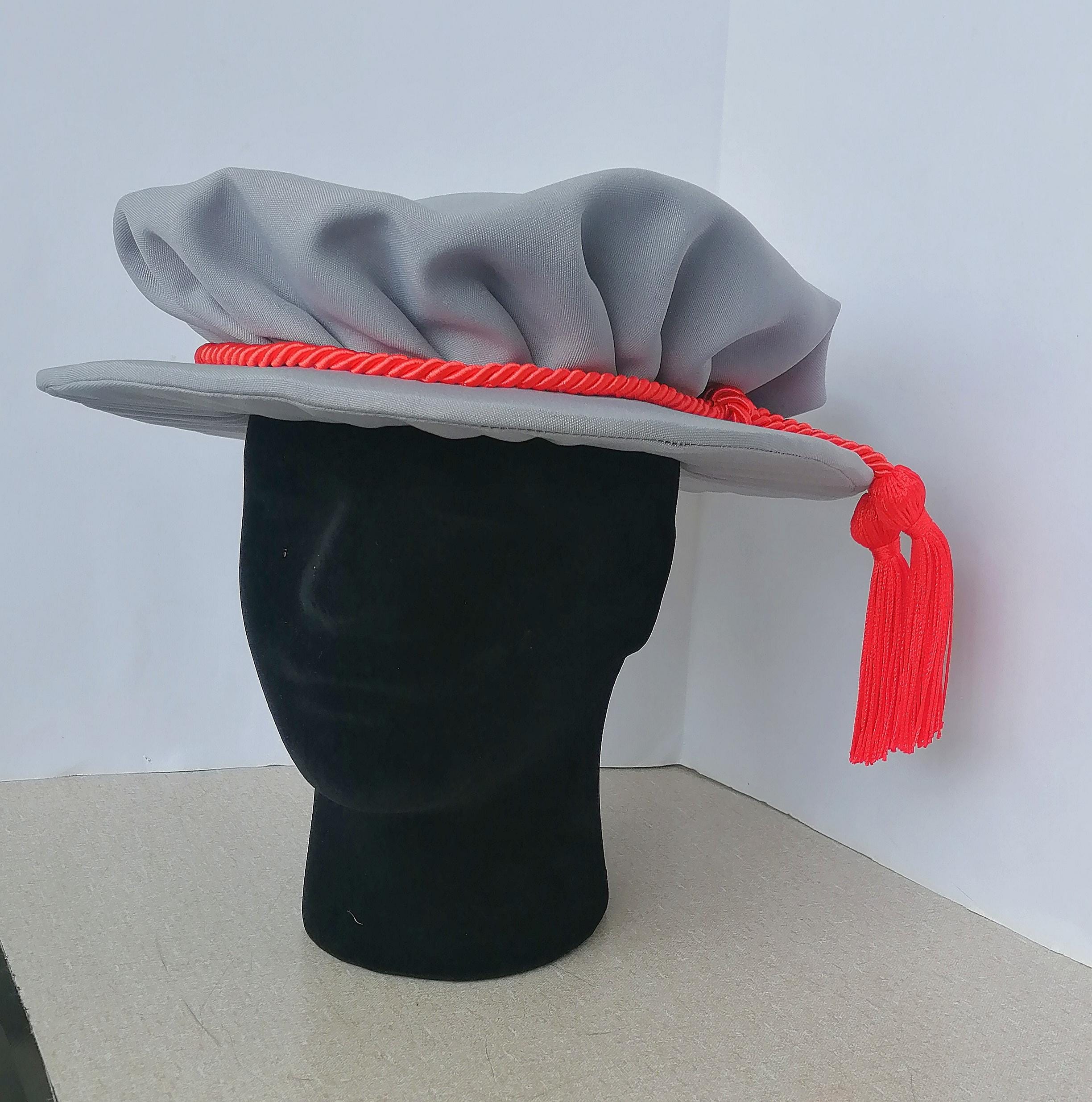 Phd Velvet Doctoral Bonnet, High Quality Doctoral Bespoke Graduation ...