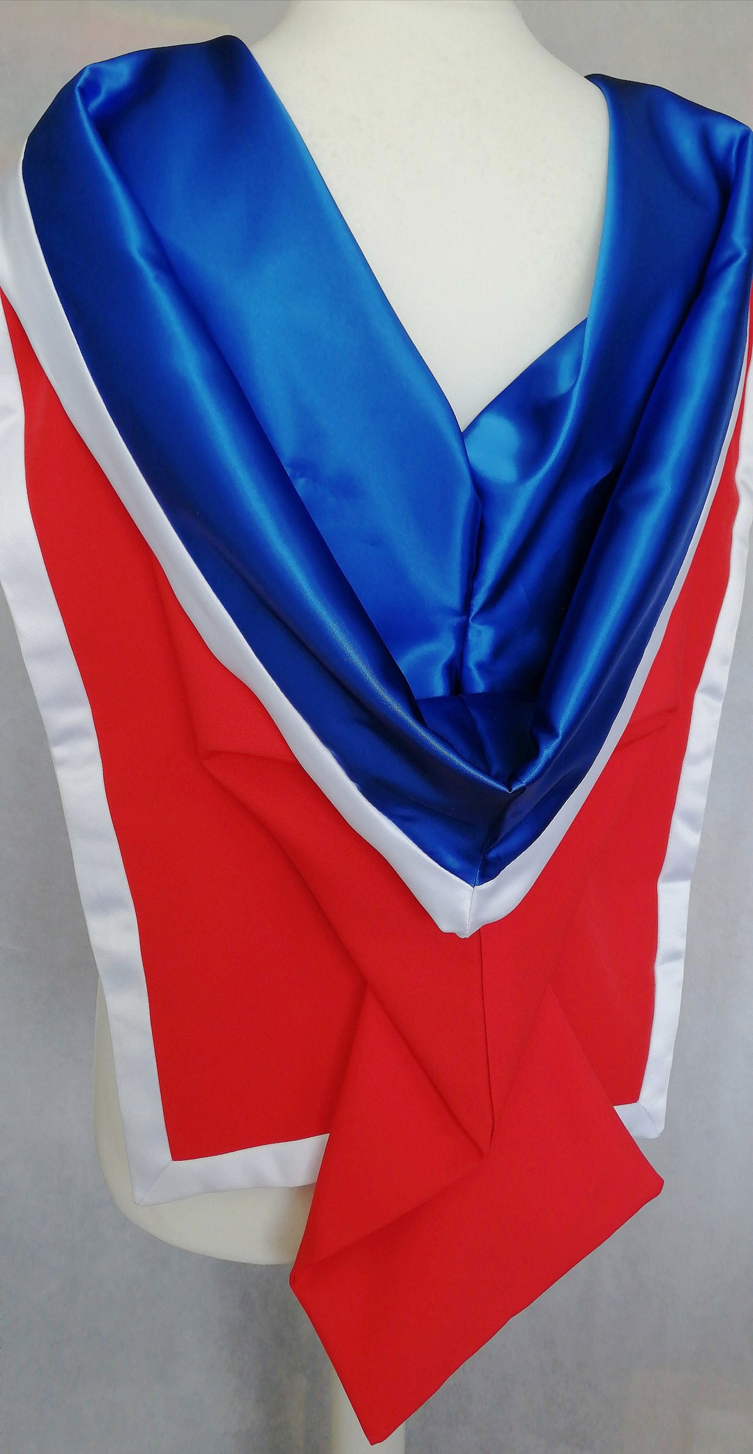 Gloucestershire Phd Hood, Bespoke Graduation Hood - Etsy