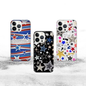 Star Phone Case Luminous Cover for iPhone 17 Pro Max, 16e, 15, 14, 12 ...