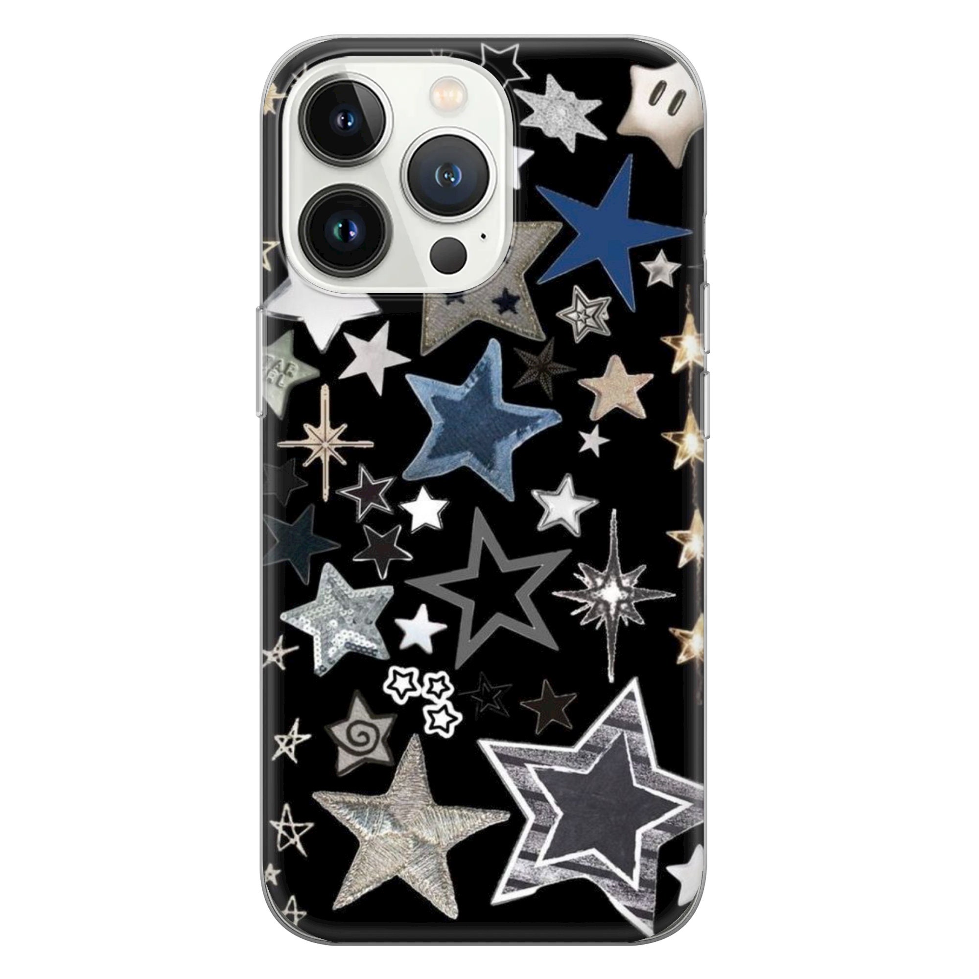 Star Phone Case Luminous Cover for iPhone 17 Pro Max, 16e, 15, 14, 12 ...