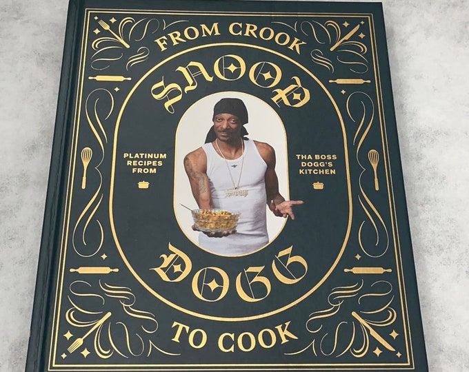 Signed Snoop Dogg Cookbook "from Crook to Cook" - Etsy