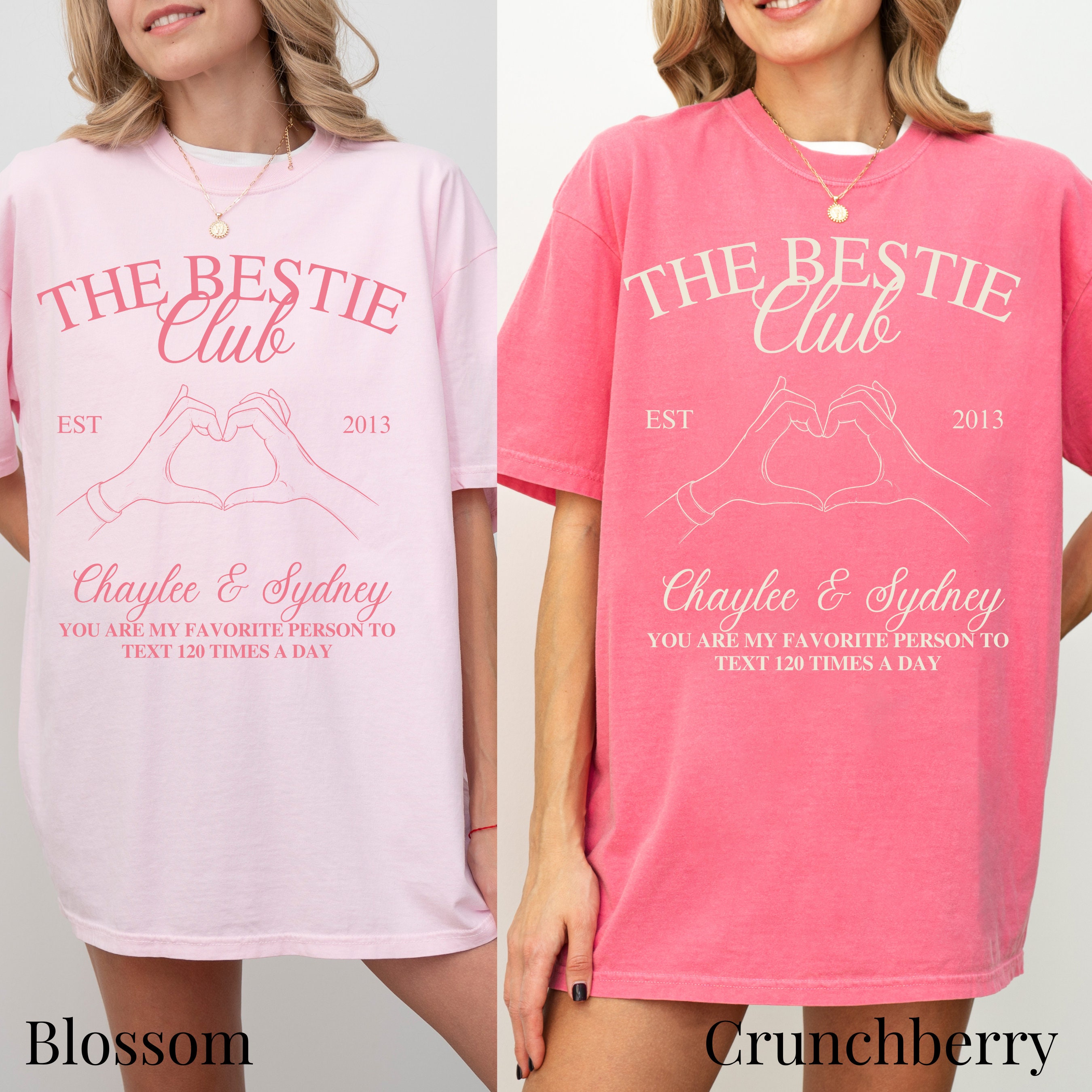 Personalized Best Friend Shirt Custom Best Friend Gift Funny Best ...