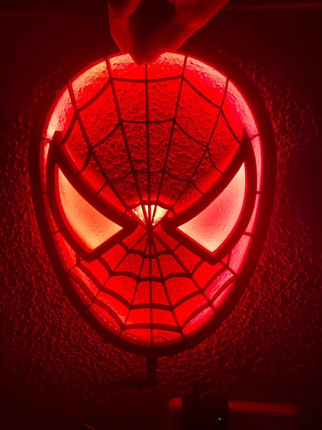 Spiderman Led Lamp - Etsy