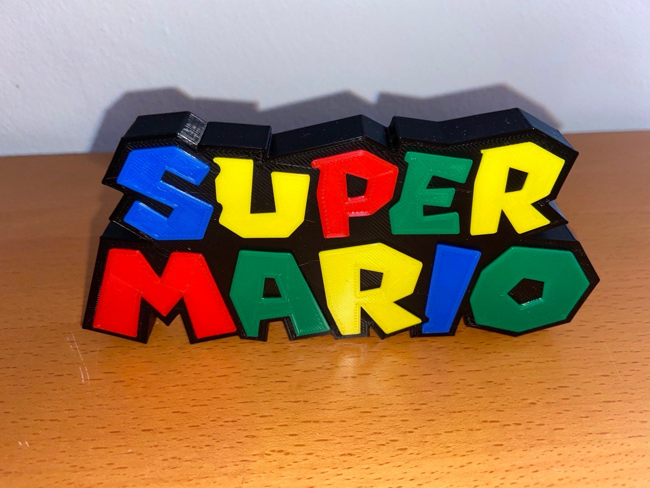 Logo Poster Signboard Super Mario - Etsy UK