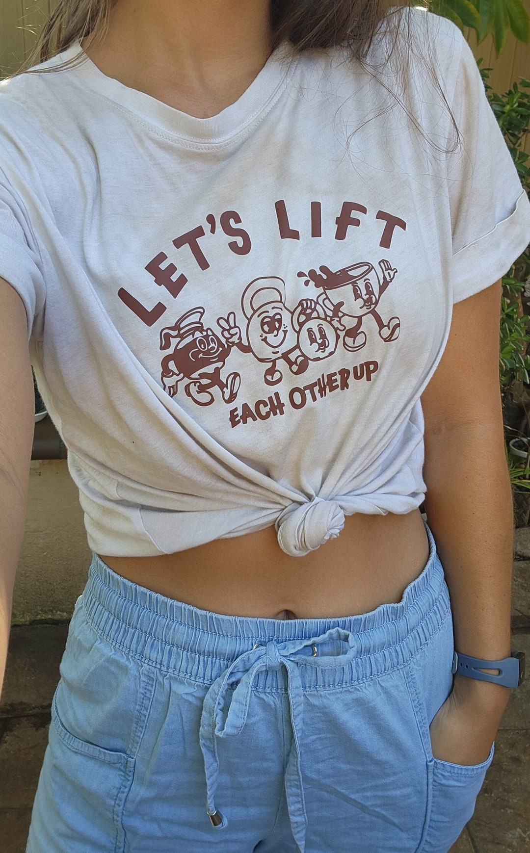 Fitness T-shirt Unisex Workout Shirt Motivational Workout Tshirt Retro ...