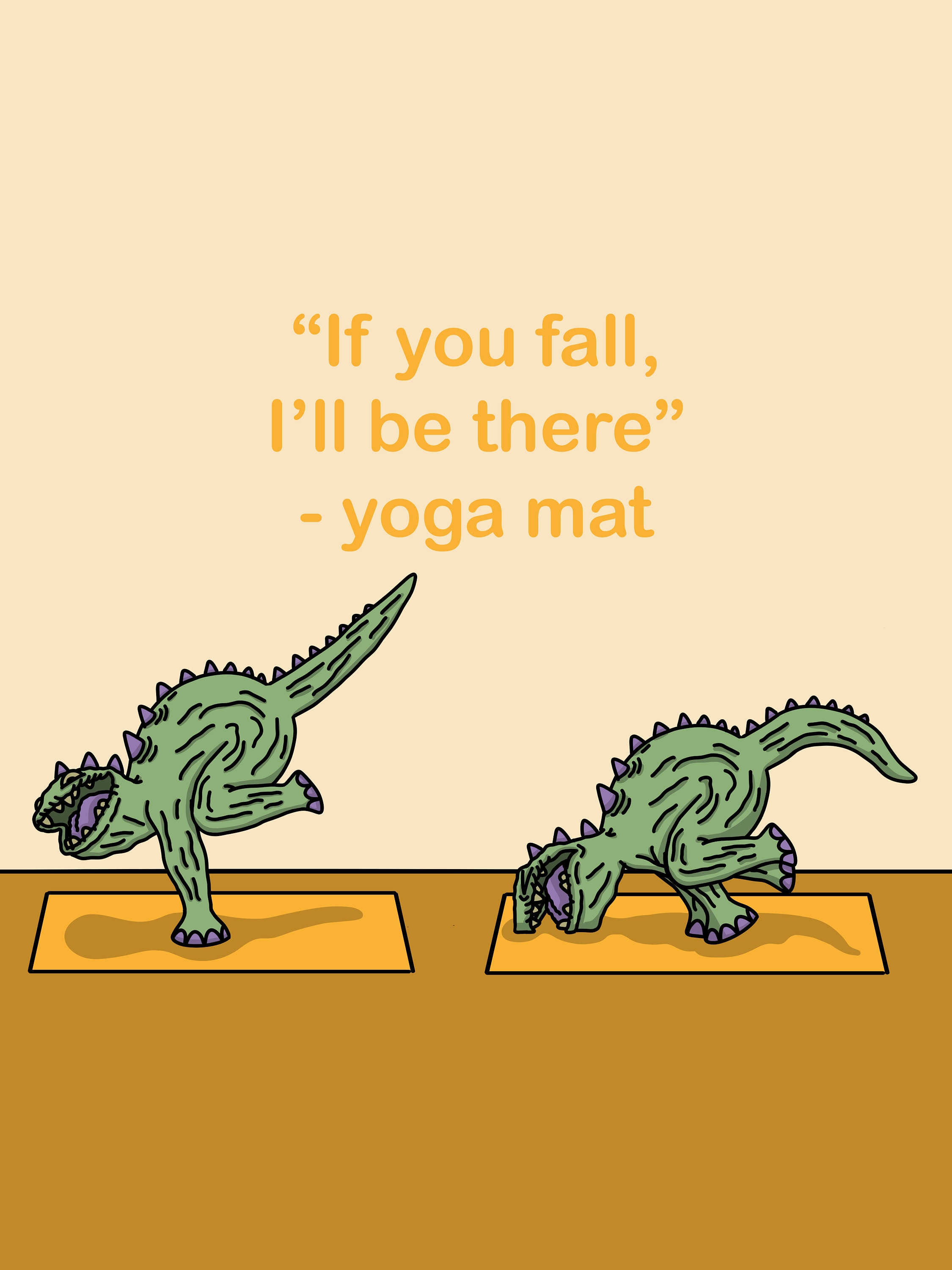 Funny Yoga Art - Etsy