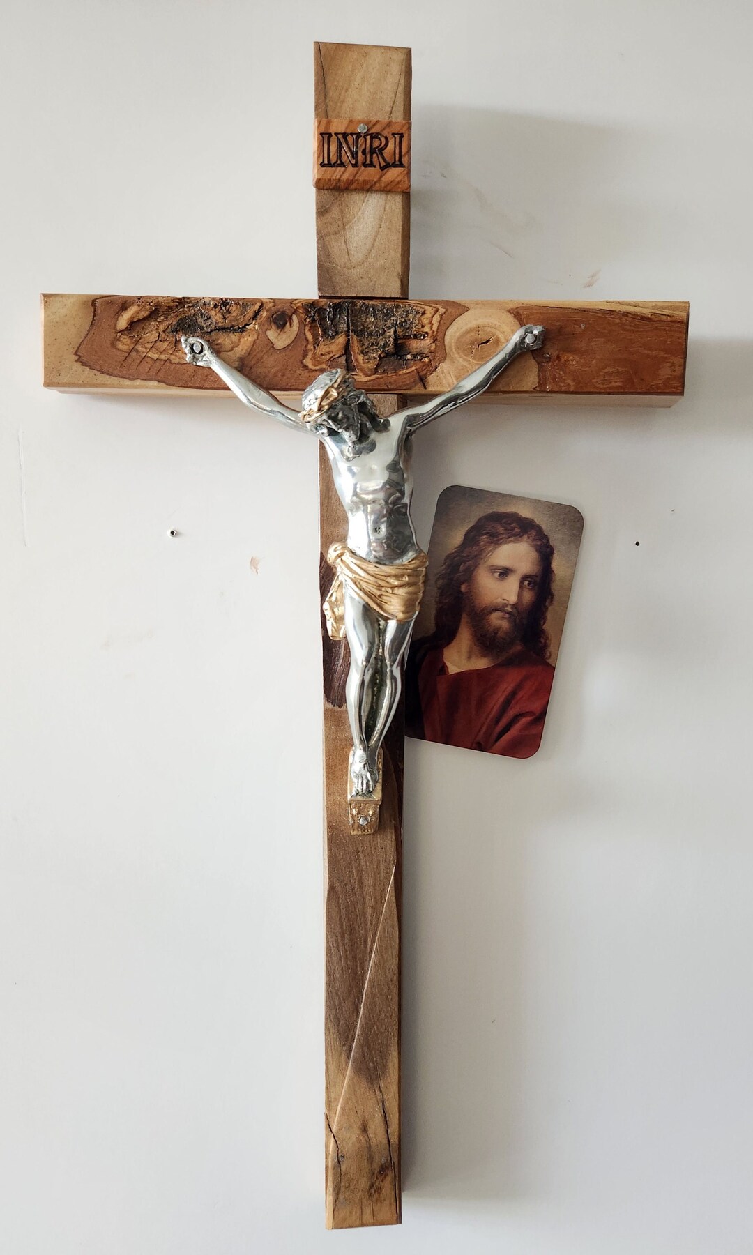 Stunning 15 American Manzanita Wood Crucifix With French Antique Corpus ...