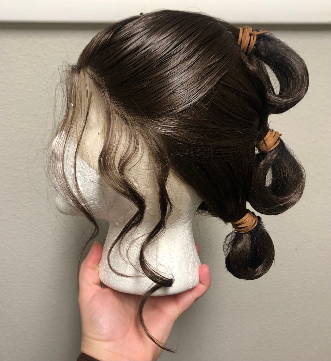 Rey Skywalker Wig the Force Awakens Inspired- Halloween Costume Cosplay ...