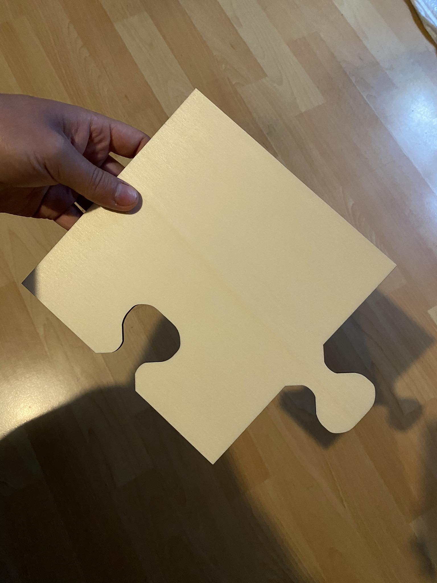 Giant Puzzle Piece Template
