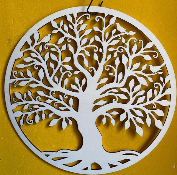 Family Tree, Wooden Tree, DXF Files for Laser, CNC Router and Laser ...