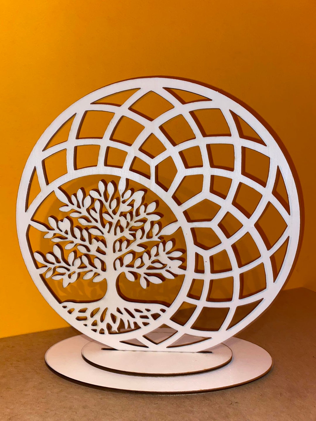 Tree of Life With Stand Laser Cut Template Svg, Dxf,ai Files - Etsy