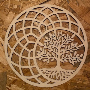 Tree of Life Laser Cut-engraving Template Svg, Dxf,ai Files - Etsy