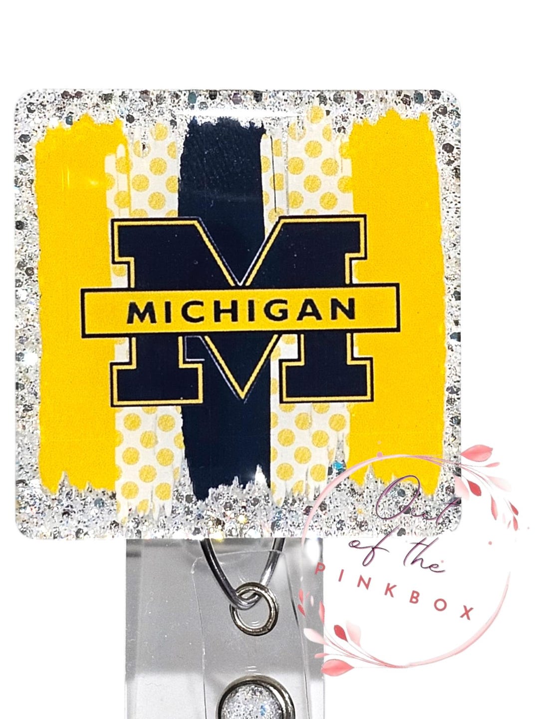 Go Blue Badge Reel Alligator Badge Clip, Gifts for Health Care Workers ...