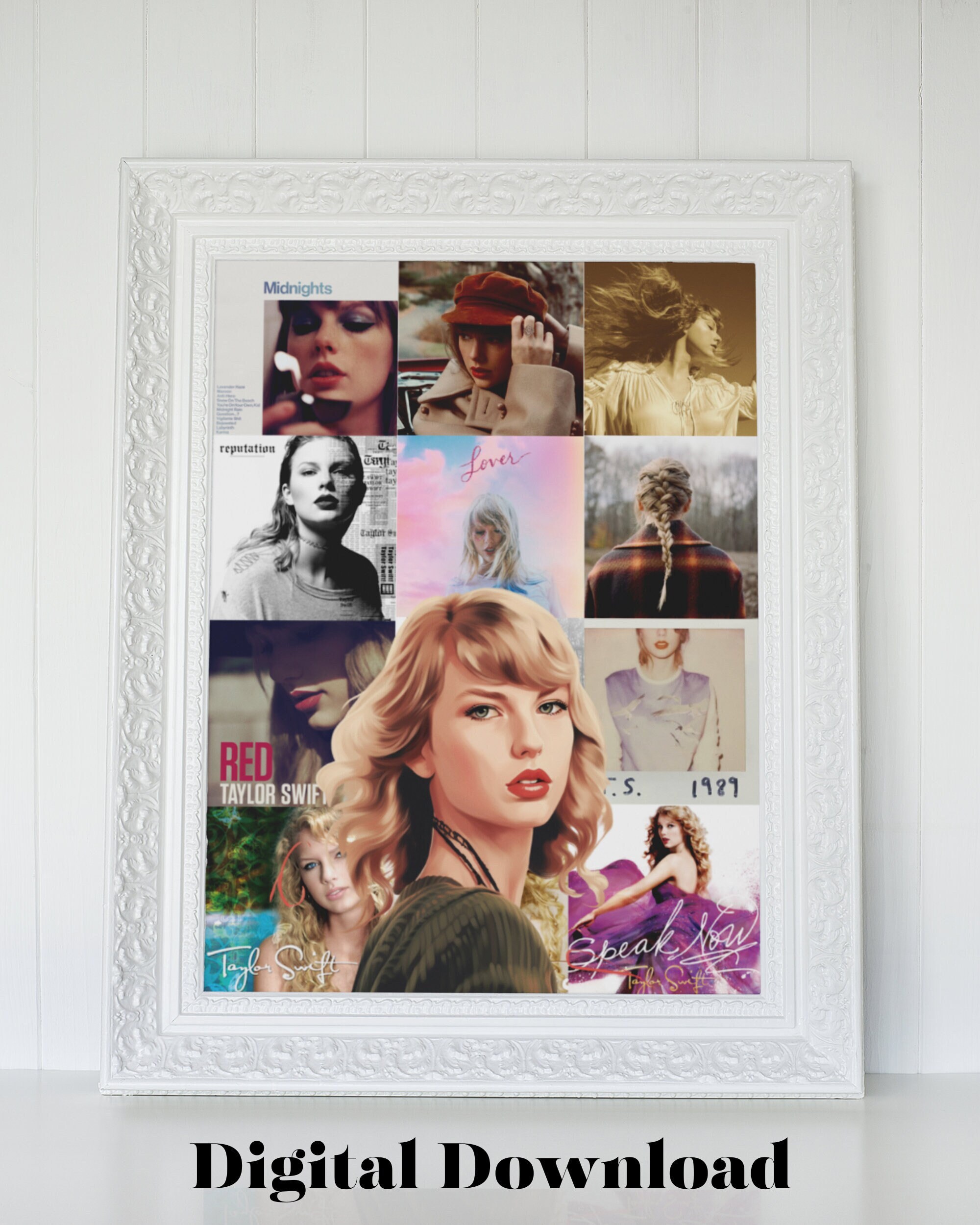 Taylor Swift Poster Taylor Swift Print Digital Download Album Cover