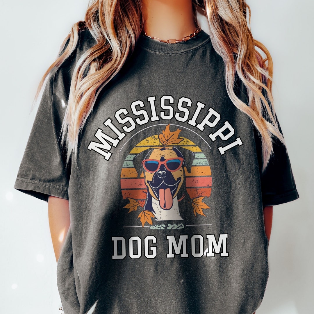 Mississippi Dog Mom PNG Tshirt Pngs for Dog Lover Paws and - Etsy