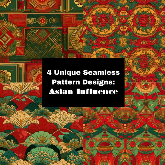 Asian Patterns And Designs