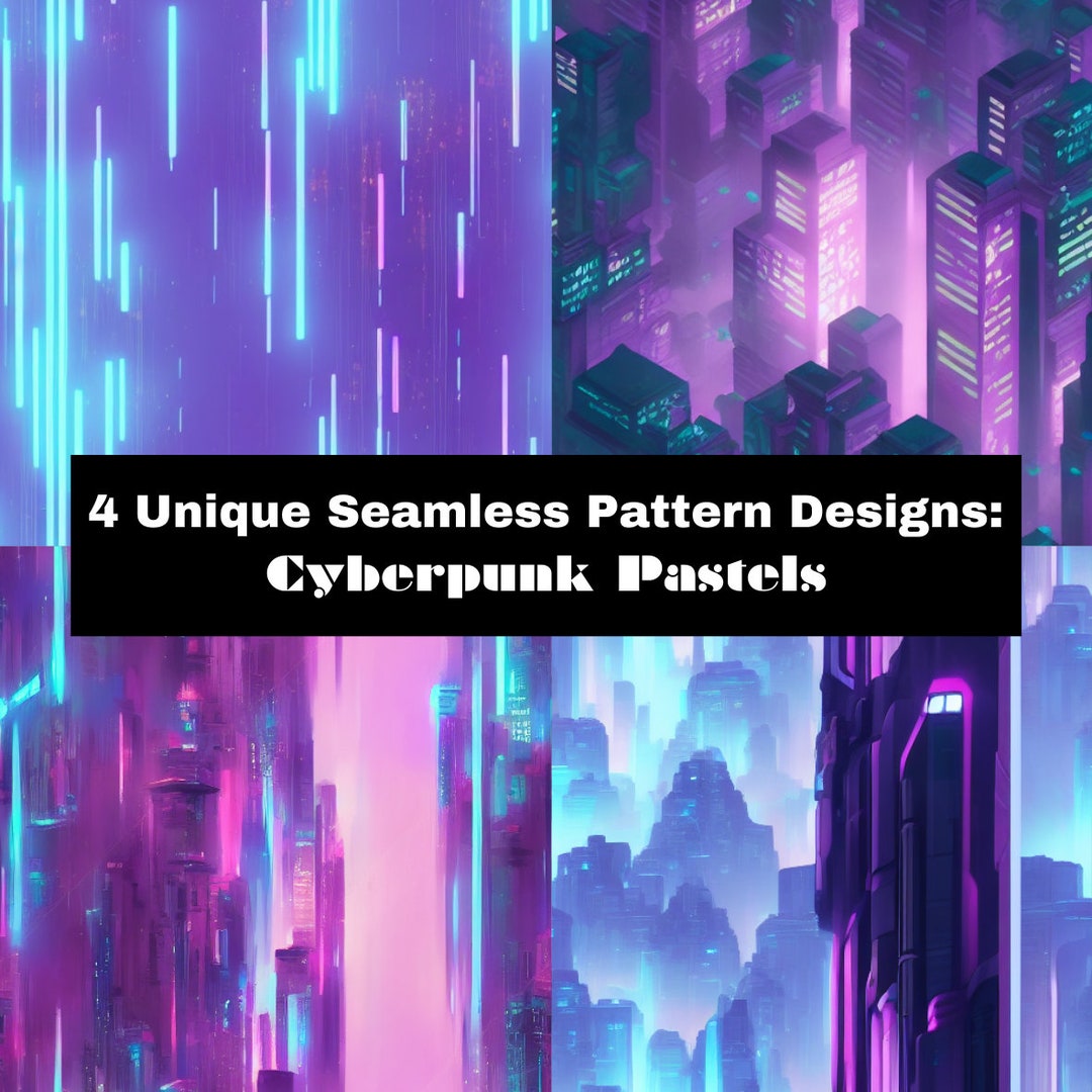Seamless Pattern 4 Seamless Patterns High Resolution Digital Download ...